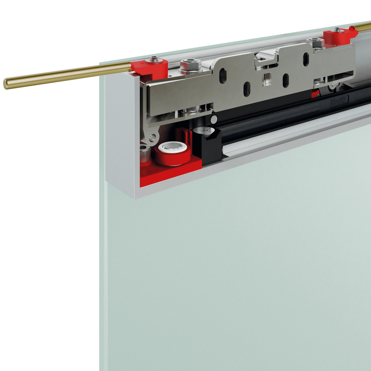 Magic2 Vetro: The original invisible sliding system for glass doors